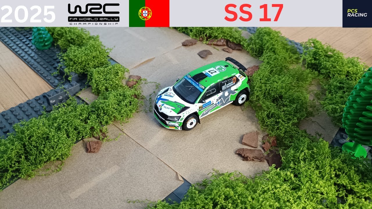 WRC SS 17 LIVE | 2025 Rally Portugal 🇵🇹| PaperCup WRC Stop Motion Season - YouTube