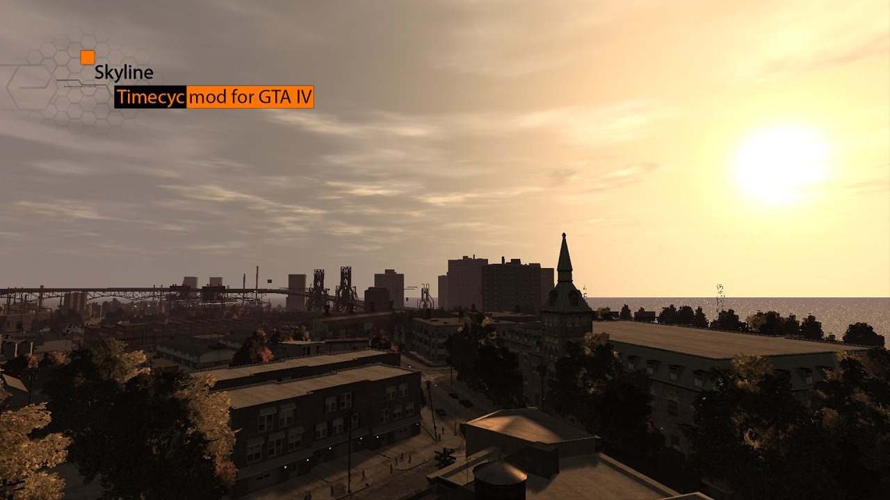 Skyline - Timecyc Mod for GTA IV - YouTube