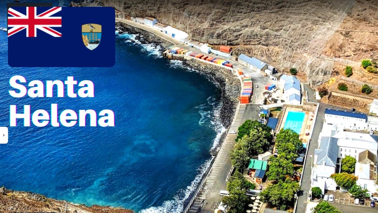SANTA HELENA NO GOOGLE MAPS - Saint Helena Island Street view - YouTube