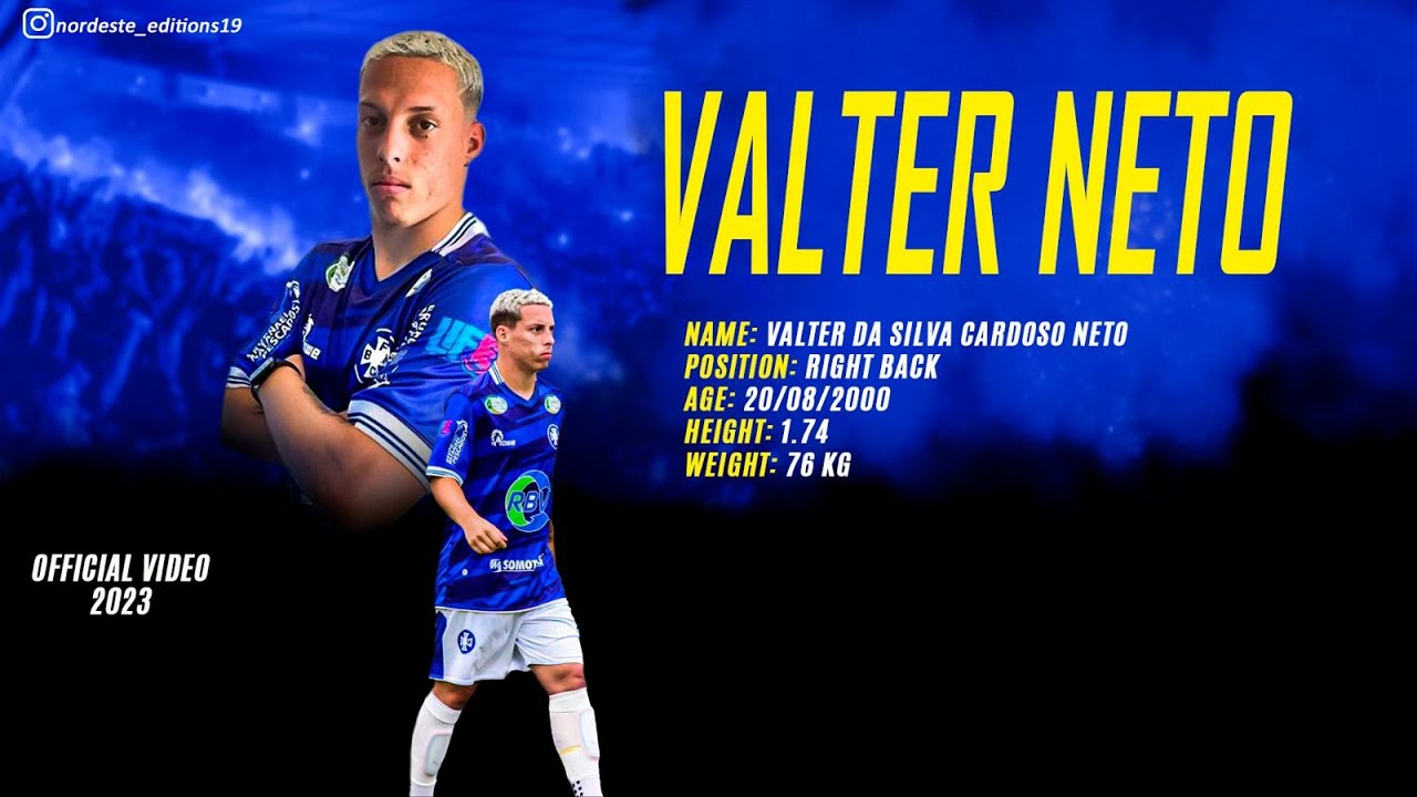 VALTER NETO - RIGHT BACK - 2023 - YouTube