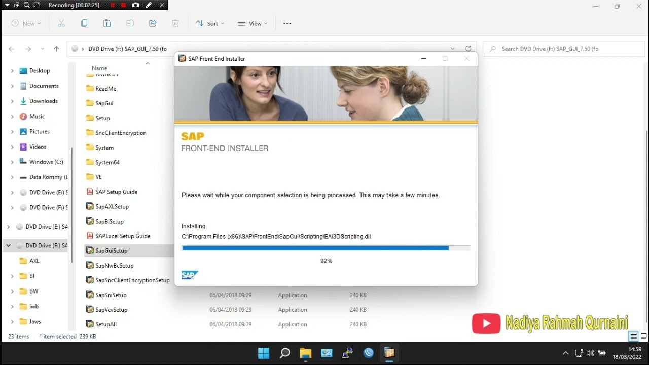 Cara Install dan Setting Aplikasi SAP - YouTube