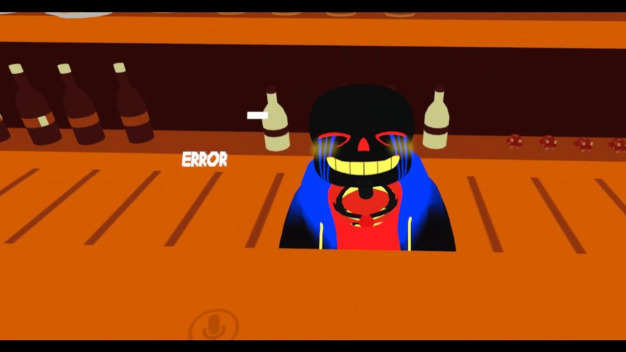 VRChat: Error Sans has a stroke - YouTube