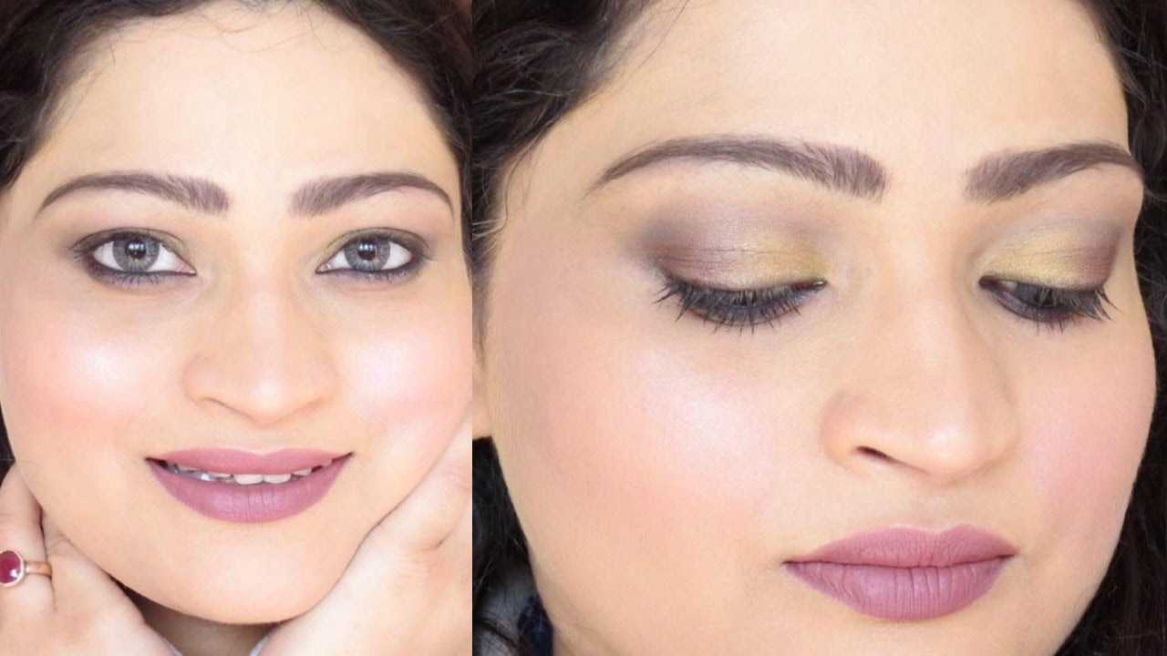 Daytime Natural Smokey Eye Makeup Tutorial Using Drugstore Products