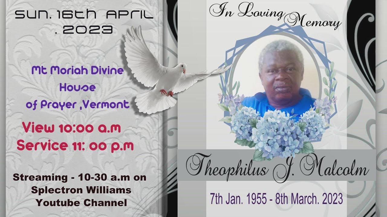 Theophilus Joshua Malcolm of Vermont\Questelles - YouTube