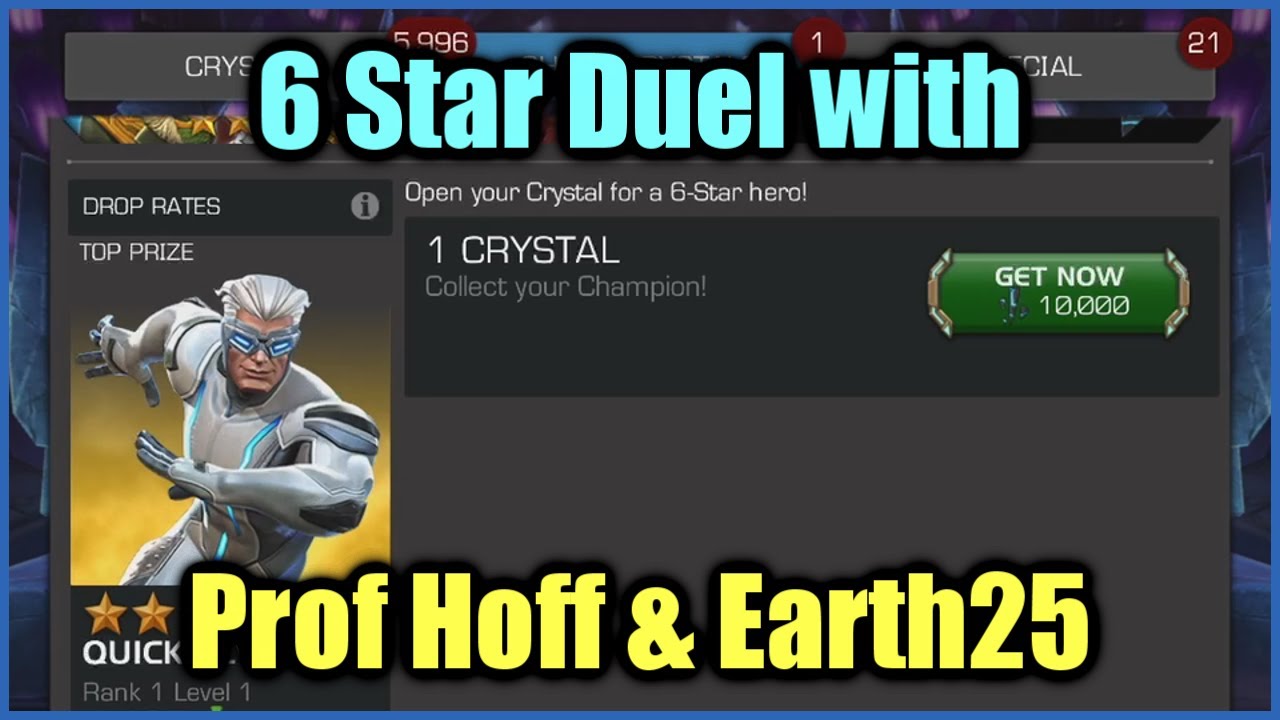 6 star Duel with Prof Hoff and xxearth25 | Marvel Contest of Champions ...