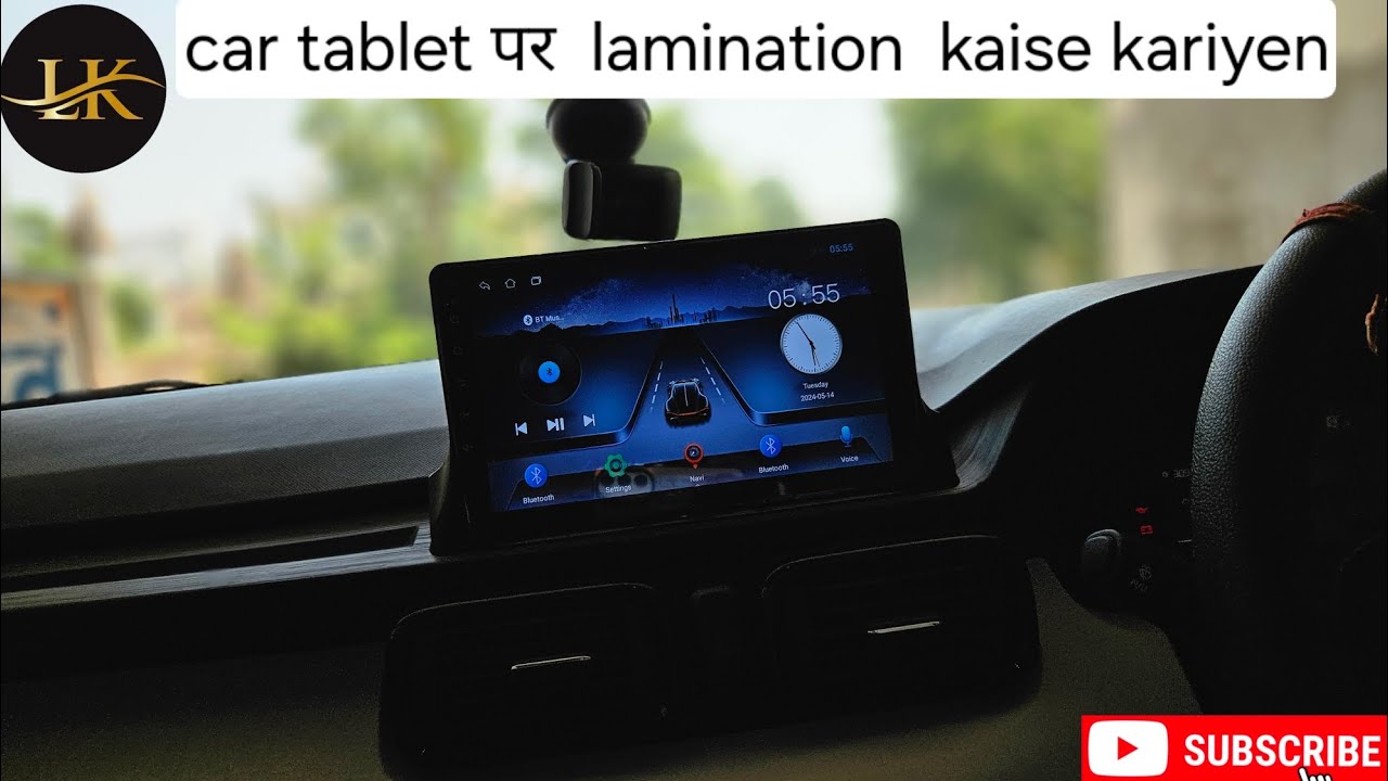 How to install tempered glass screen protector On Car Music System 2024 🚗🎶 #DIY #CarTech - YouTube