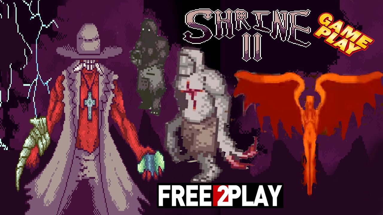 Shrine II ★ Gameplay ★ New DOOM 2020 !? ★ PC Steam [ Free to Play ...