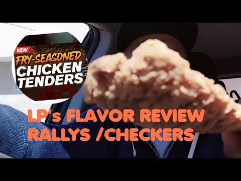 RALLYS /Checkers Fry Seasoned Chicken Strips - YouTube