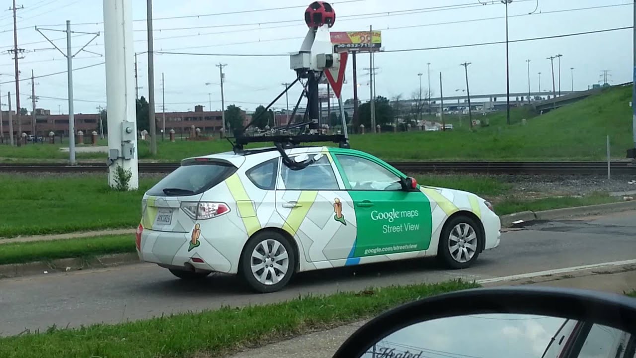 Google street view camera car 2013 Saint Louis, Mo - YouTube