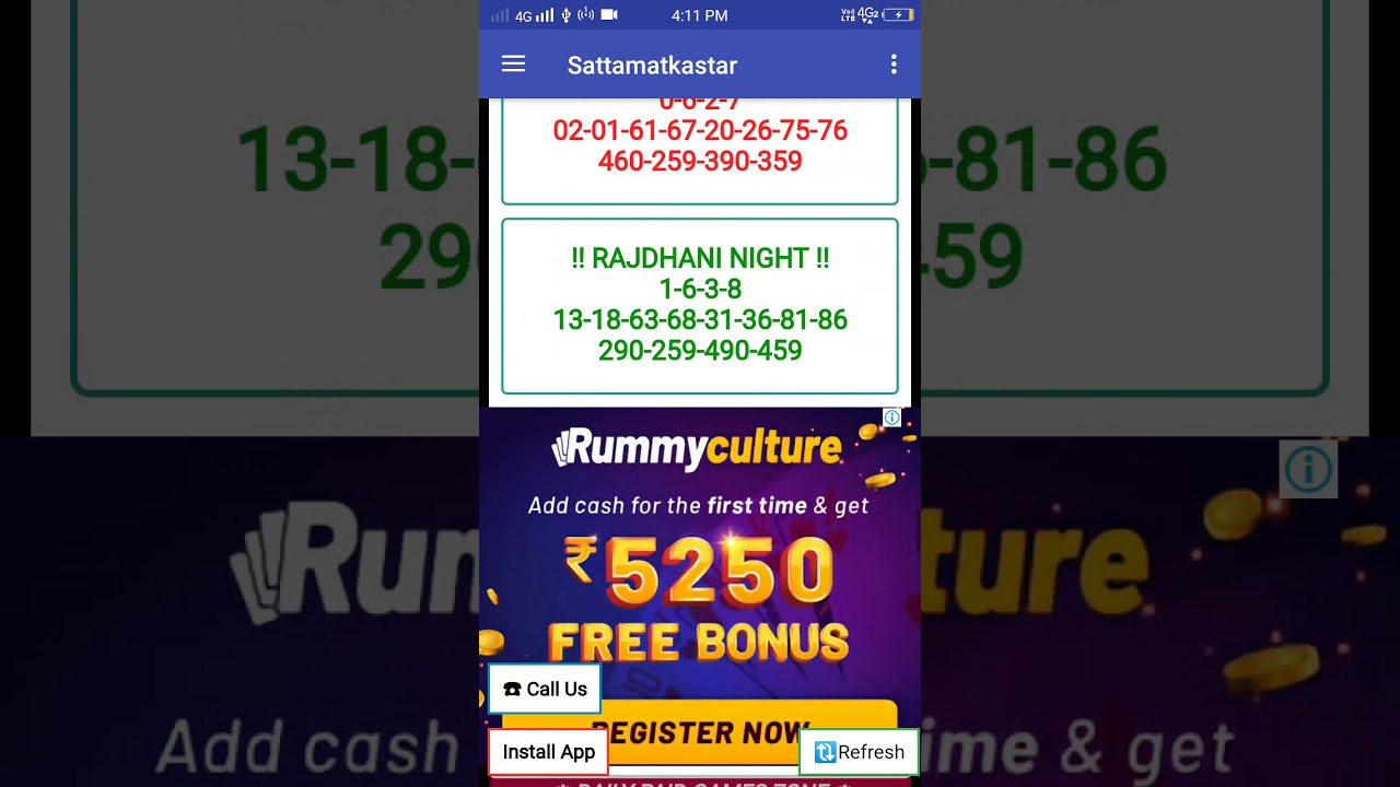 Satta Matka All Matka Market Free Date Fix Game Today 100% Pass Kalyan ...