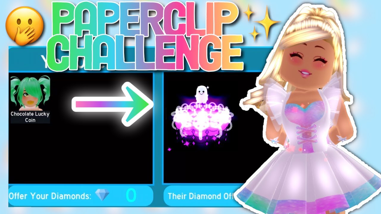 Royale High’da Paperclip Challenge Yaptım! İNANAMIYACAKSINIZ! | Royale ...