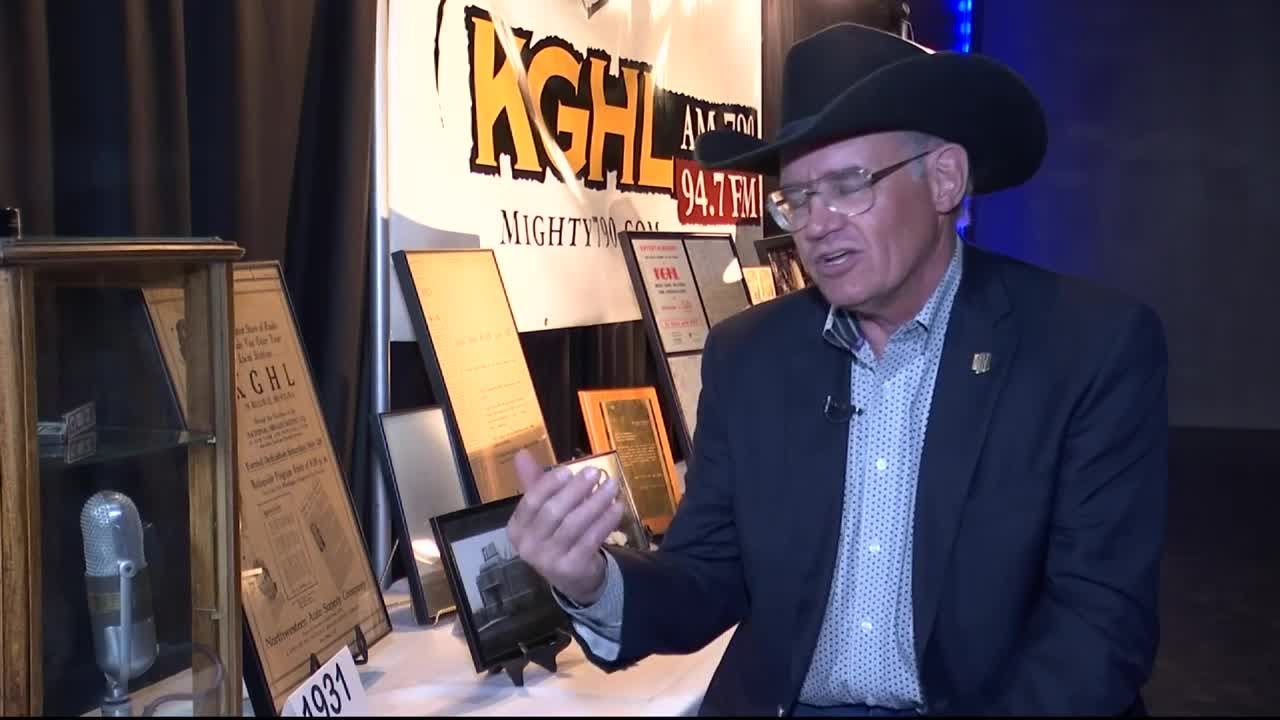 KGHL owners take care of first radio station in Billings - YouTube