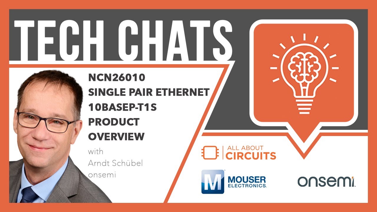 NCN26010 Single Pair Ethernet 10BASE-T1S Product Overview | Tech Chats ...