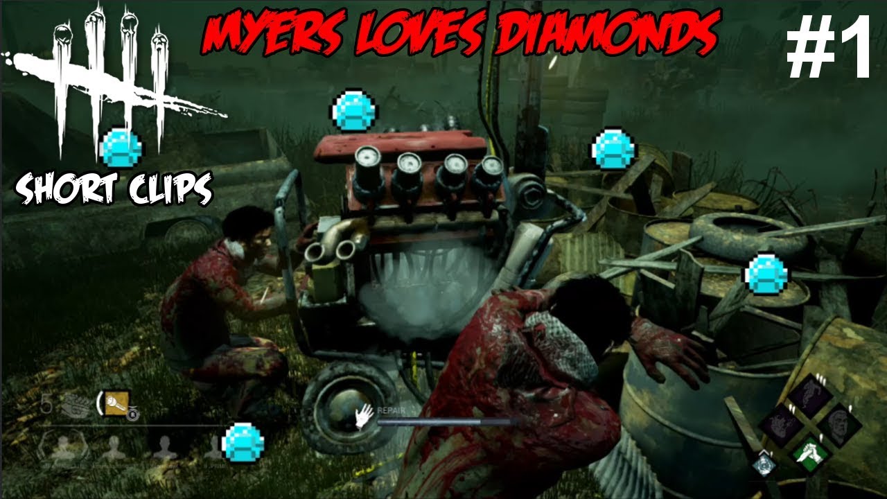 J's DBD Short Clips: Myers Is Obsessed With Diamonds - YouTube