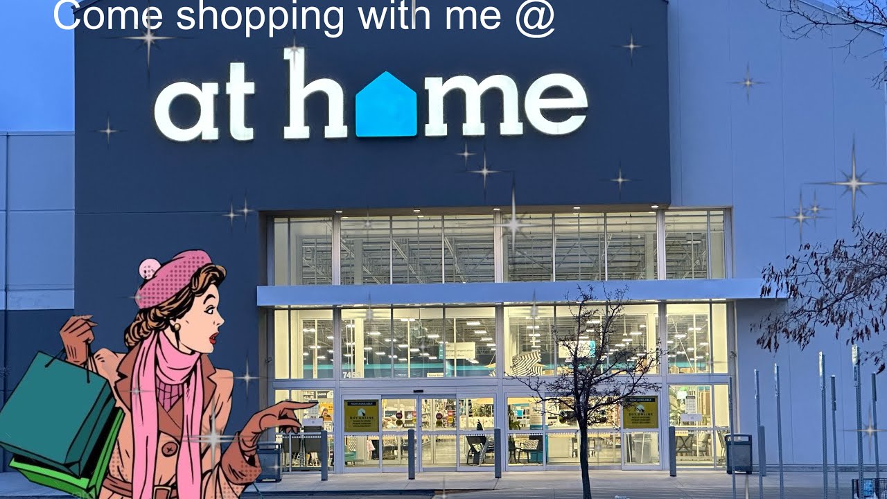 Come Shopping with me to At Home store. - YouTube