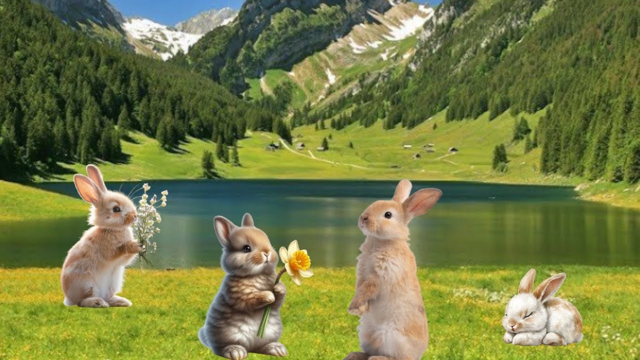 Very Interesting Rabbits moments _ Rabbit funny time ,animals , enjoy ...