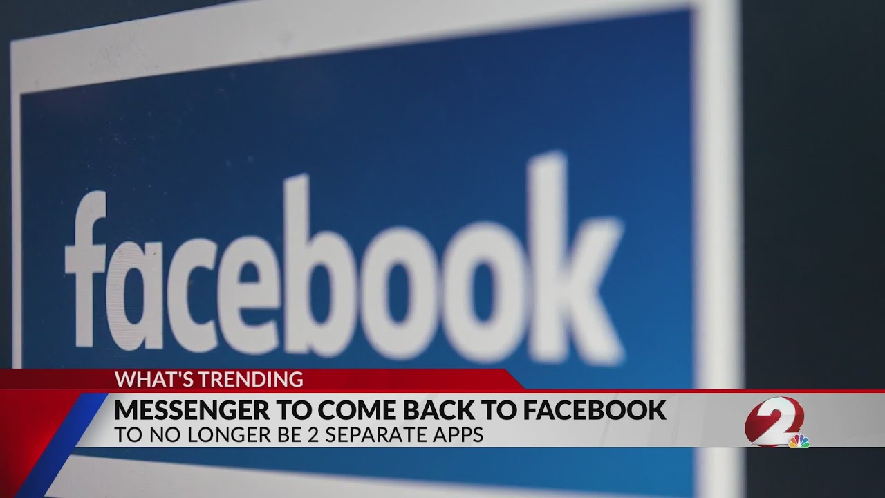 Messenger coming back to Facebook app - YouTube
