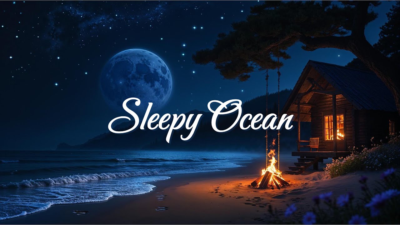 Relaxing Mellow Ocean Waves | Ocean Sounds for Deep Sleep - YouTube