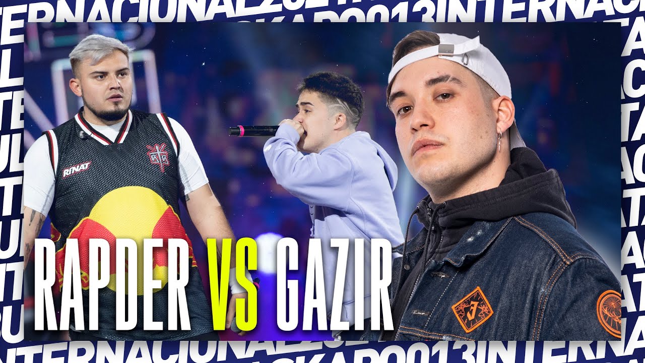 SANGRE POR TODOS LADOS - RAPDER VS GAZIR final internacional Red Bull ...