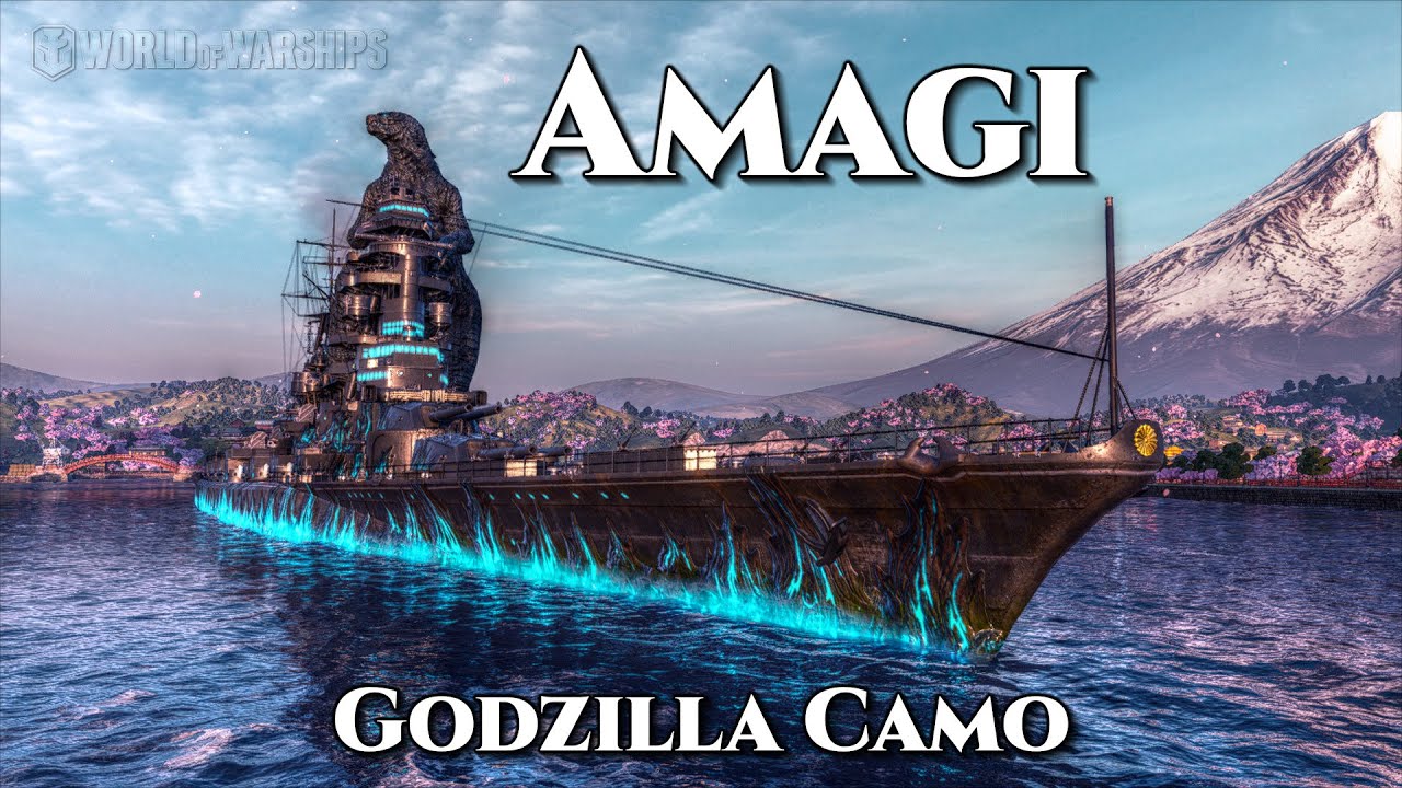World of Warships: Amagi - A Star of T8 - YouTube