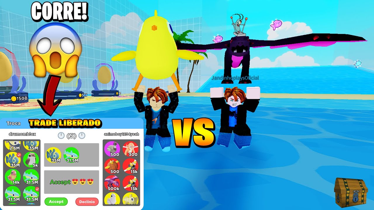 NOOB PASSARINHO VS NOOB DRAGÃO QUEM VENCE CORRE! TRADE LIBERADO Flappy ...