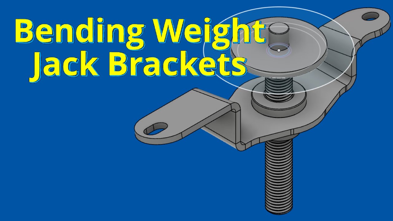 Bending Weight Jack Brackets - YouTube