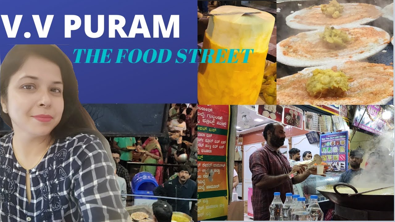 V.V PURAM Food Street (BANGALORE) - YouTube