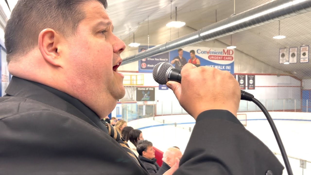 Todd Angilly National Anthem Bruins Alumni April 8, 2023 - YouTube