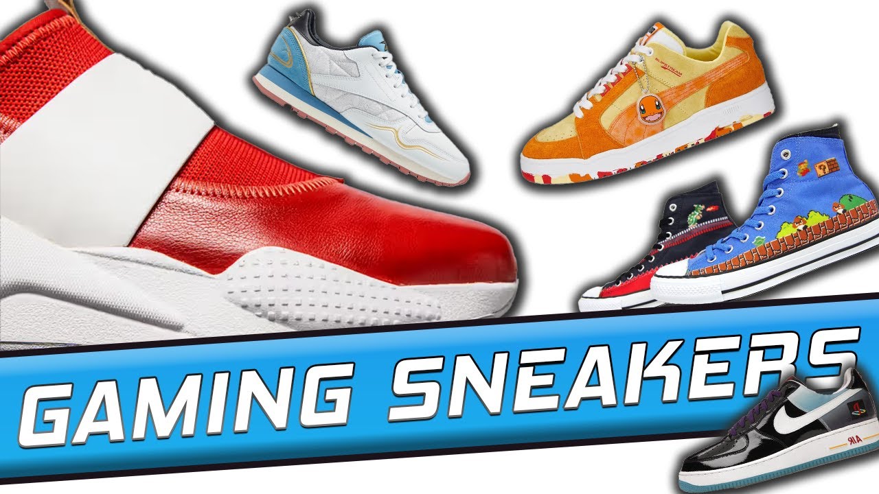 The World of Video Game Sneaker Collabs - YouTube
