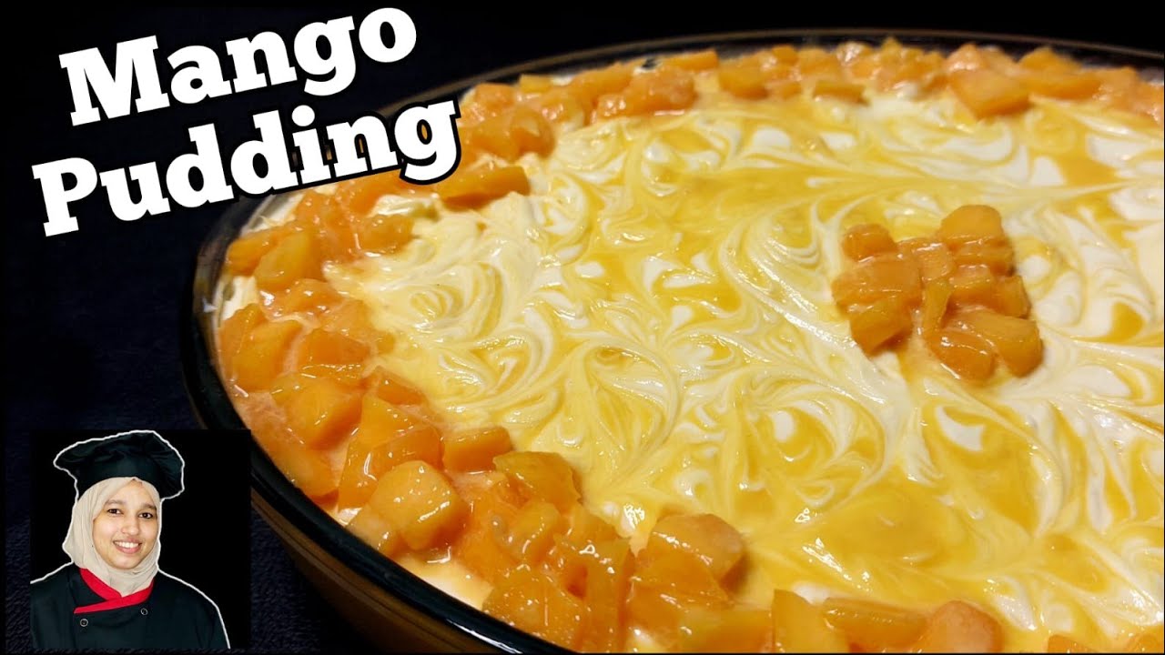 Mango Pudding | Pudding recipe | Mango bread pudding | Shamila's Tasty Recipe - YouTube