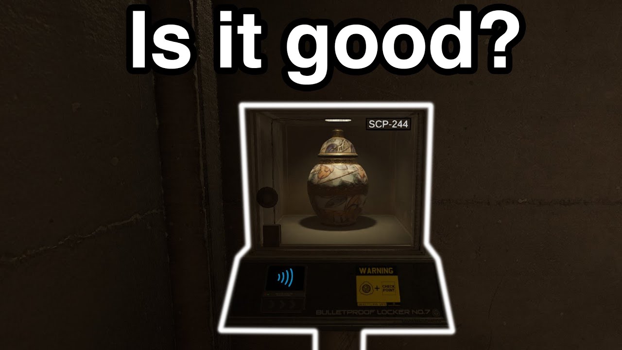 SCP Item Tier List from a guy w/ 6k hours - YouTube