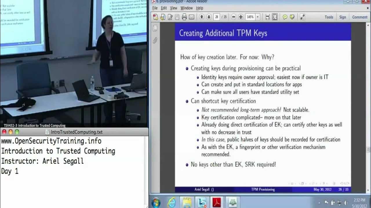 Day 1 Part 14: Intro Trusted Computing - YouTube