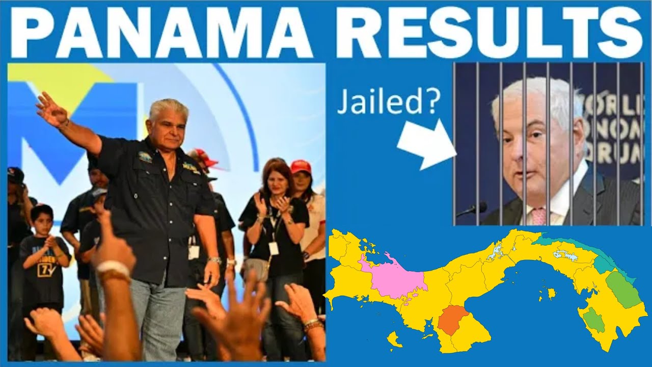 PANAMA ELECTION RESULTS | Last-minute candidate José Raúl Mulino WINS ...