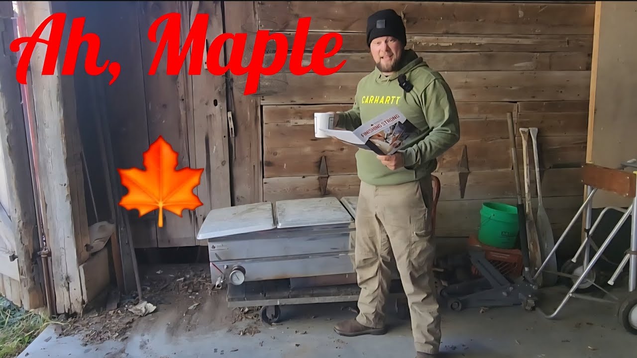 Time to get the maple syrup pan ready! - YouTube
