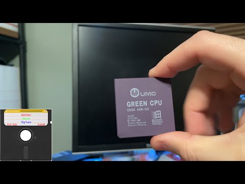[Tech Byte 0001] Testing the Banned 486SX CPU: The UMC Green CPU