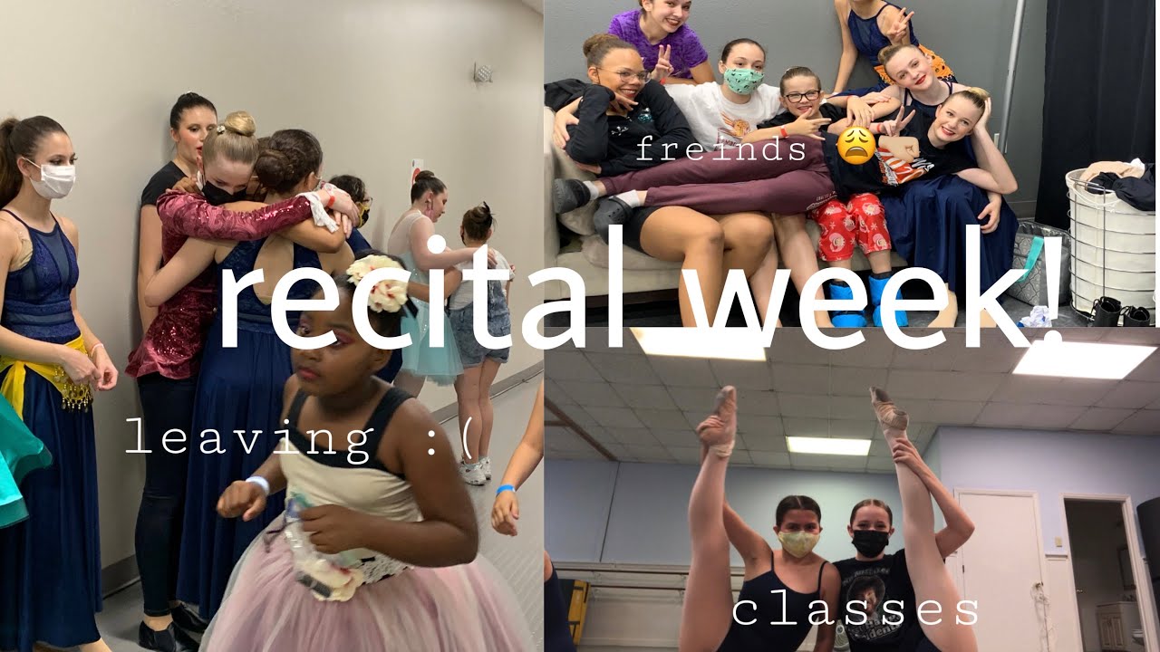 recital week:dance edition! - YouTube