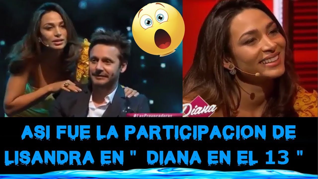 ASI FUE LA PARTICIPACION DE LISANDRA EN EL PROGRAMA DIANA EN EL 13 ...