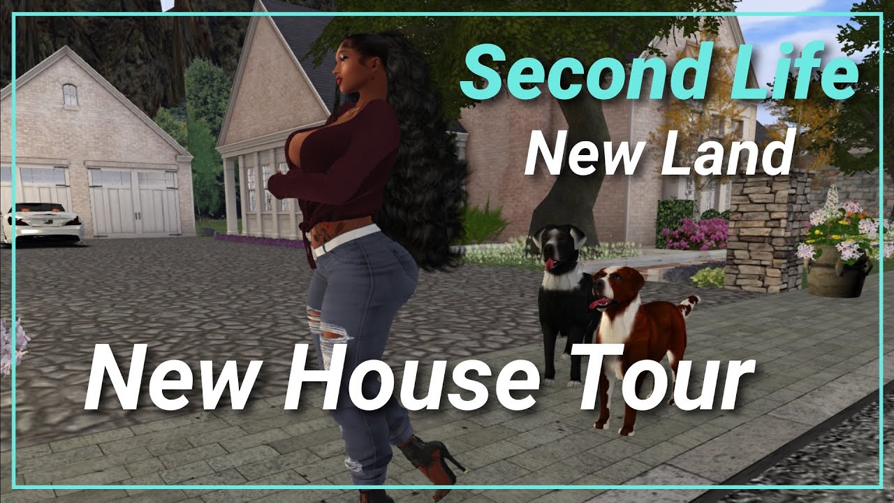 New Land New House Tour || Second Life Land Owner || Roleplay - YouTube