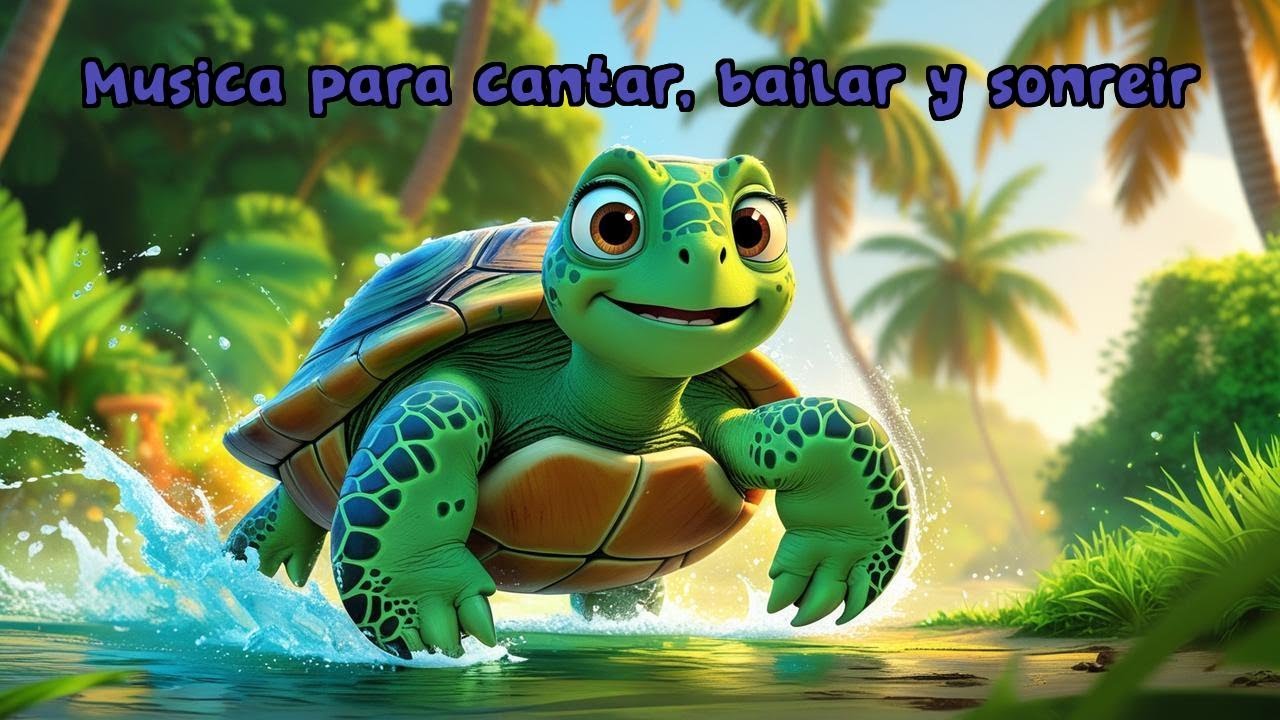 🐢 Canción de la tortuga veloz – alegría para niños - YouTube