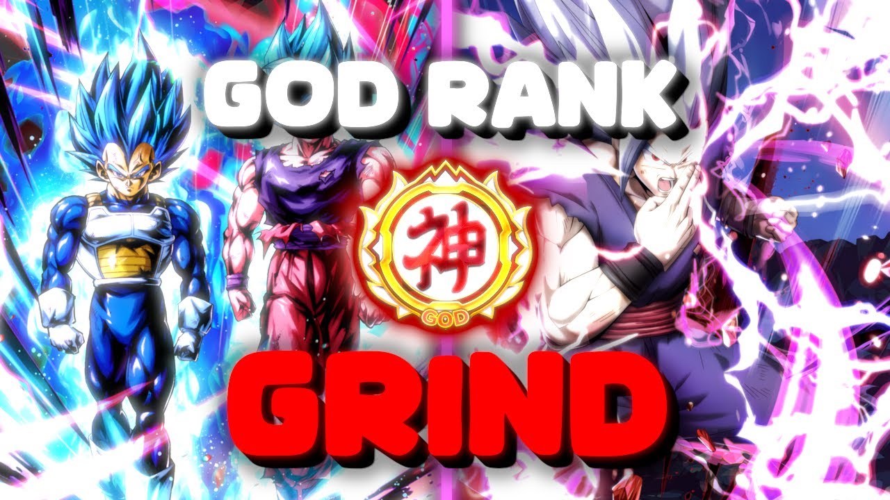 42 minutes of Dragon Ball Legends GOD RANK grinding - YouTube