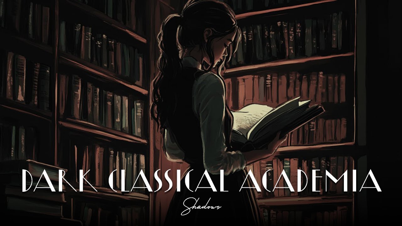 What is it like to study alone in a dark library? - dark academia ...