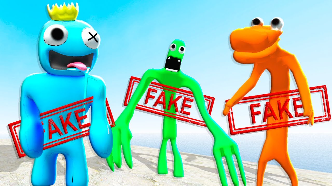 I found FAKE Rainbow Friends! (Garry's Mod) - YouTube