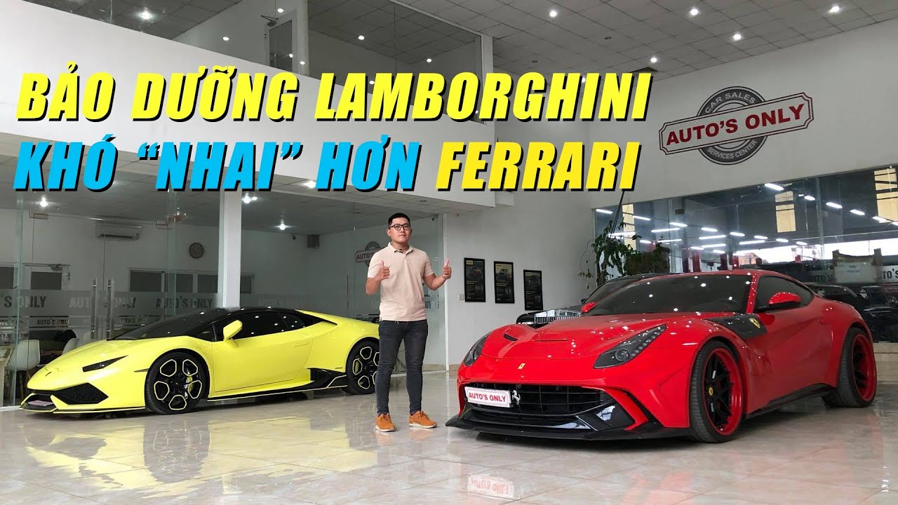 Chuyên gia tiết lộ Bí kíp AUTO'S ONLY chuyên chăm sóc, sửa chữa Ferrari ...