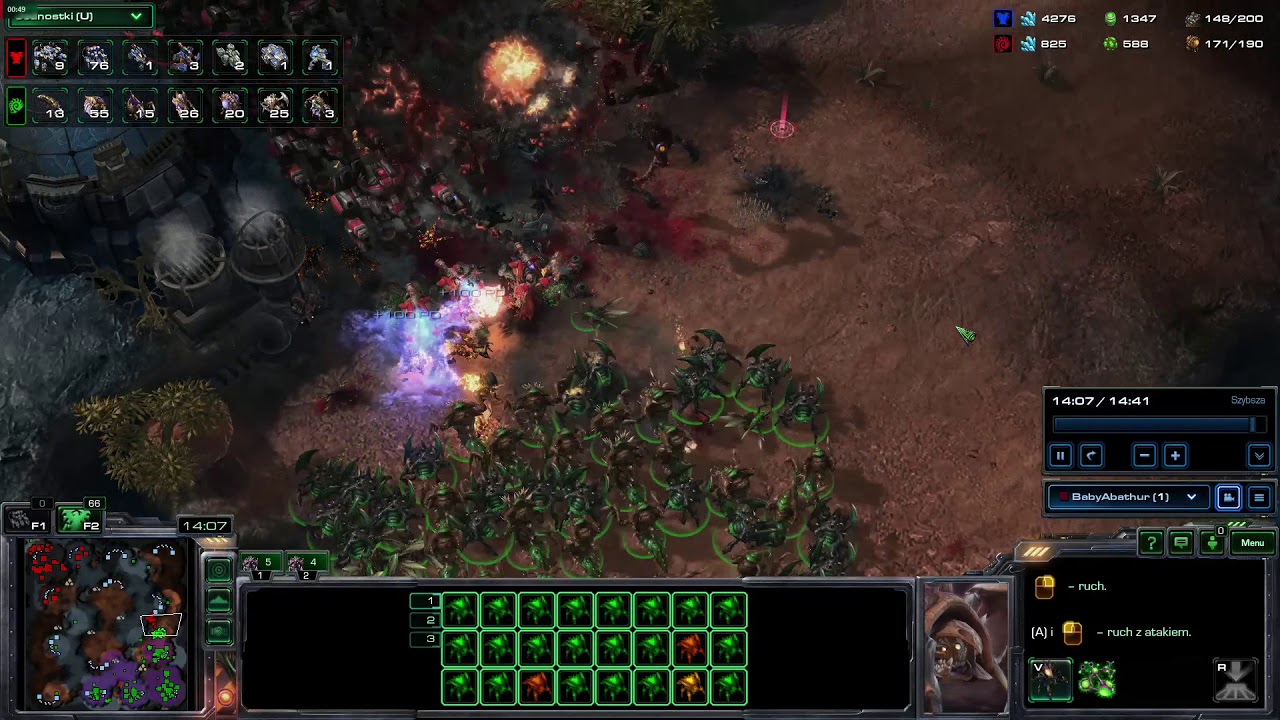Starcraft 2: Mech vs Zerg Wood League - YouTube
