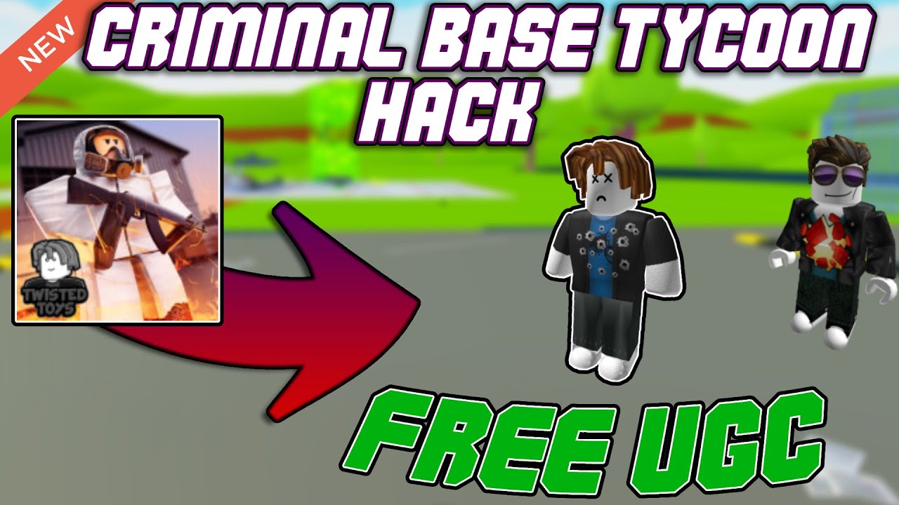 [FREE UGC] Criminal Base Tycoon OP Script (2023) PASTEBIN - YouTube