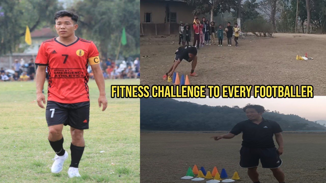 FITNESS CHALLENGE TO EVERY FOOTBALLER || EVERY FOOTBALLER MUST TRY IT🥰😜 ...