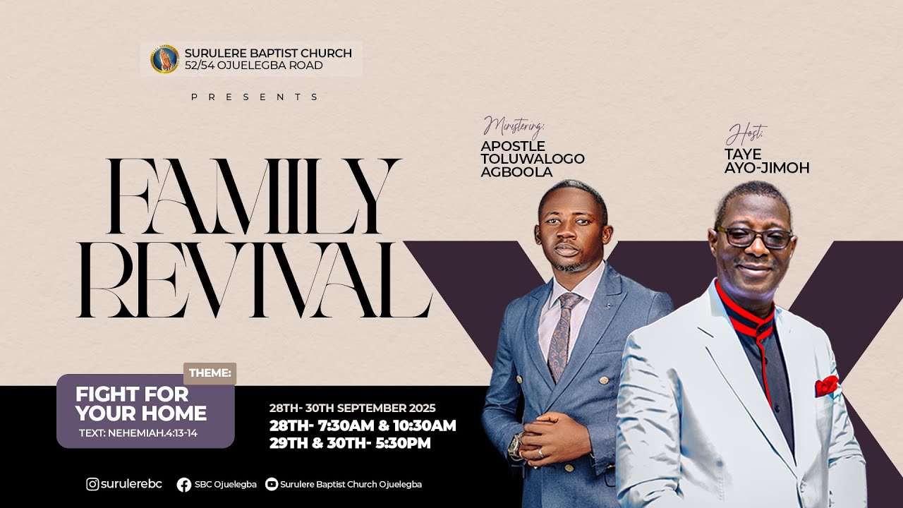 FAMILY REVIVAL DAY 2 - YouTube