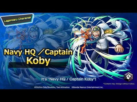 Navy HQ / Captain Koby trailer one piece bounty rush - YouTube