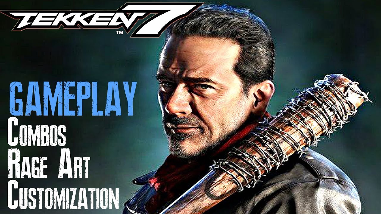 Negan In Tekken 7 Is Smart Ausretrogamer