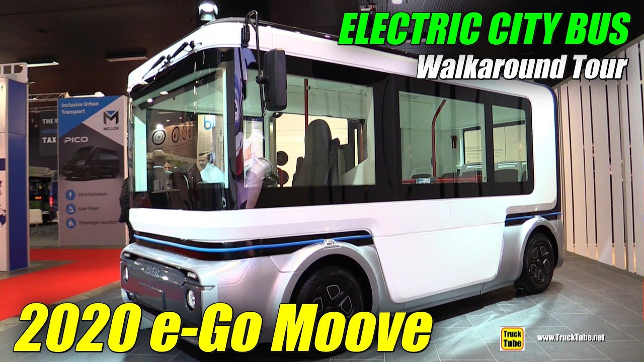 2020 e-Go Moove Electric Bus - Exterior Interior Walkaround - YouTube